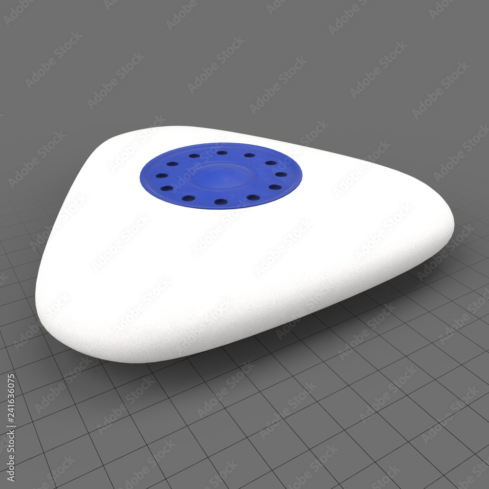 Triangle eraser Stock 3D asset | Adobe Stock