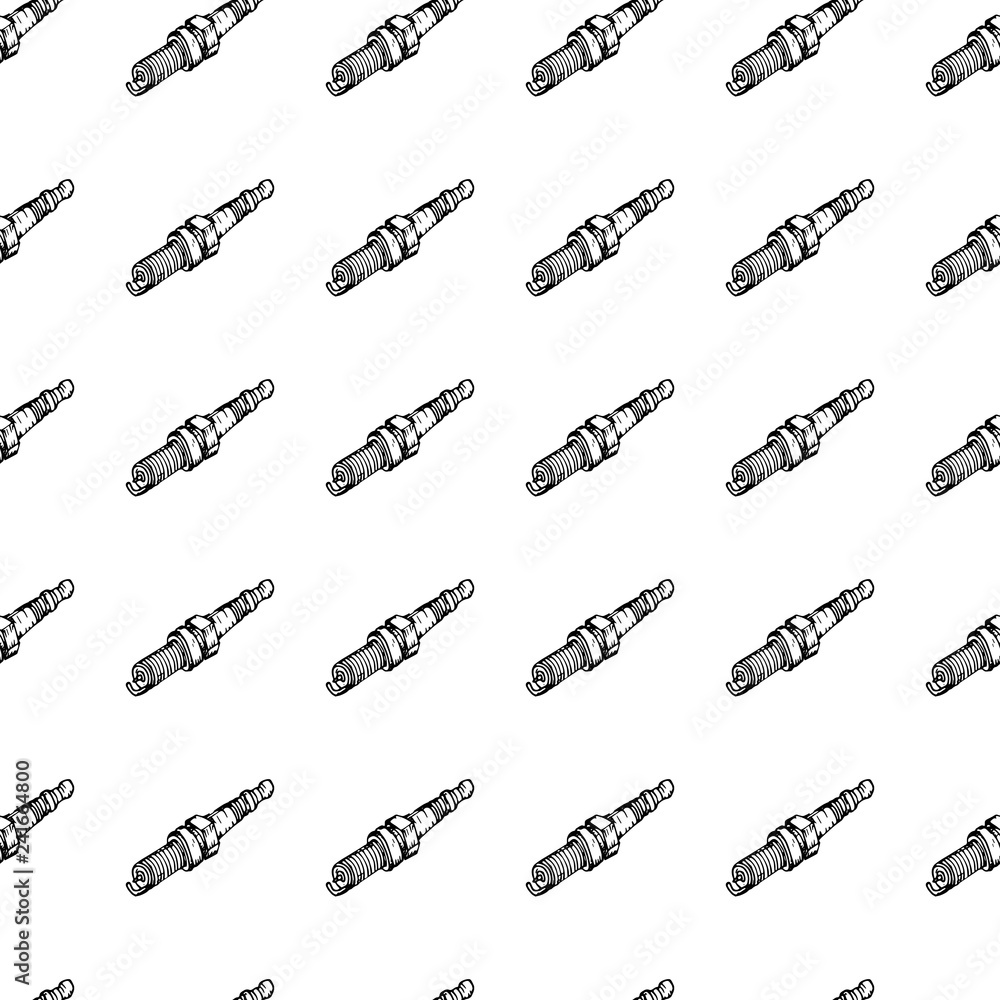 Spark Plug Sketch
