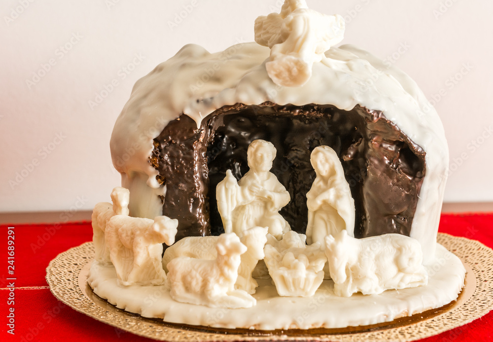 Chocolate Nativity Scene