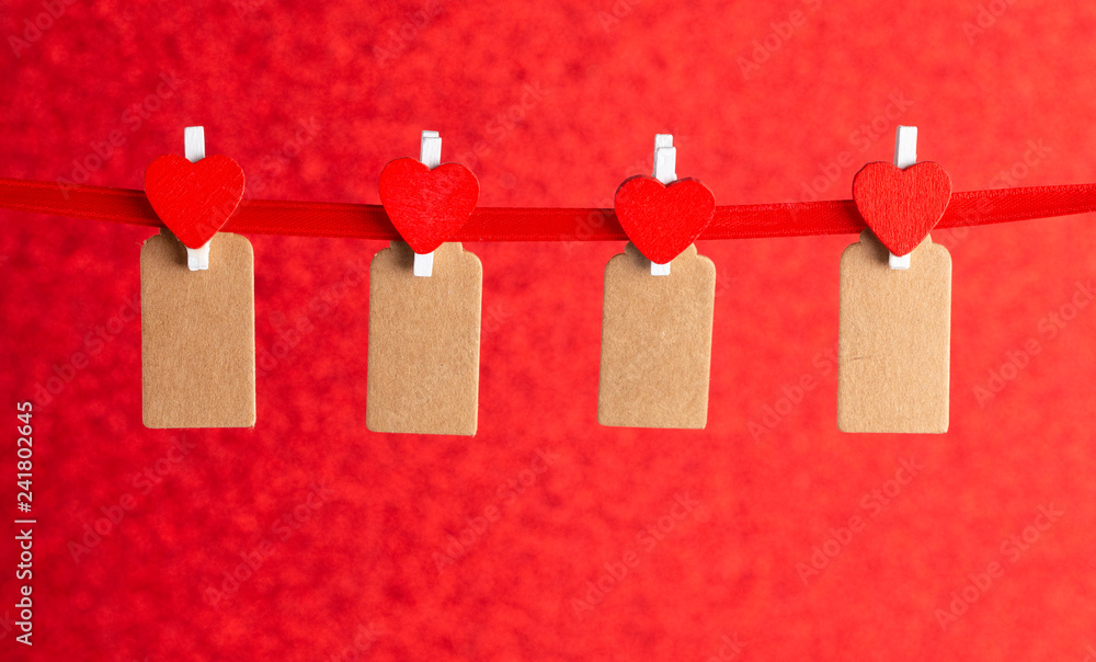 Love Themed Background with Copy Space to Add a Valentines Message or a ...