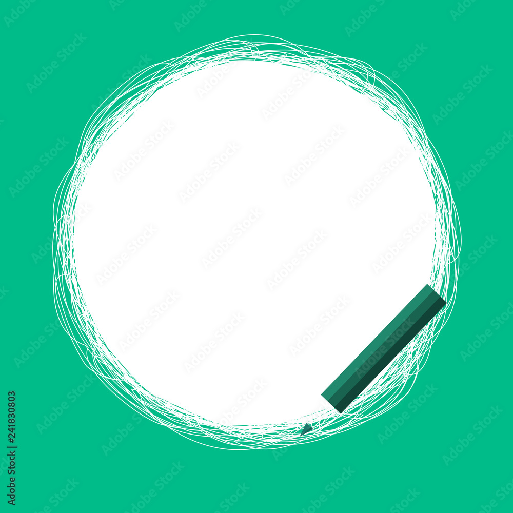 Flat design business Vector Illustration Empty template esp isolated ...