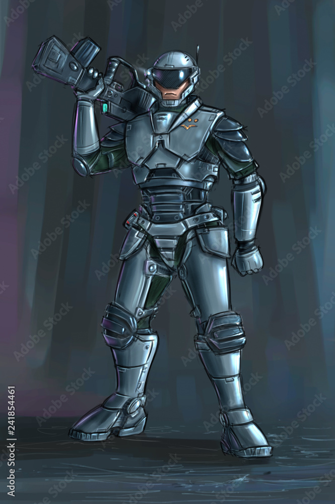 Medieval Armor Concept Art