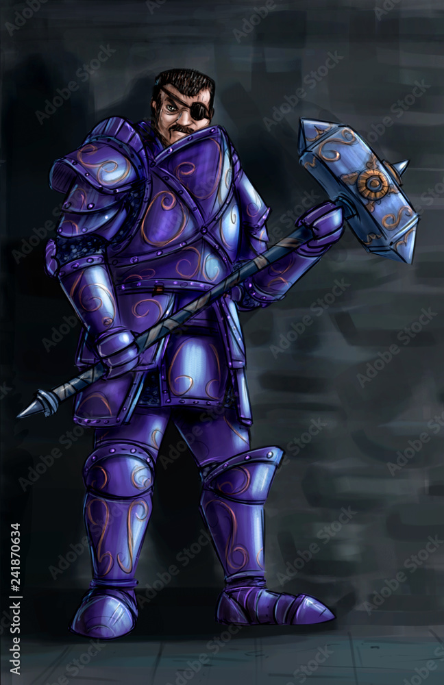 Fantasy Full Plate Armor