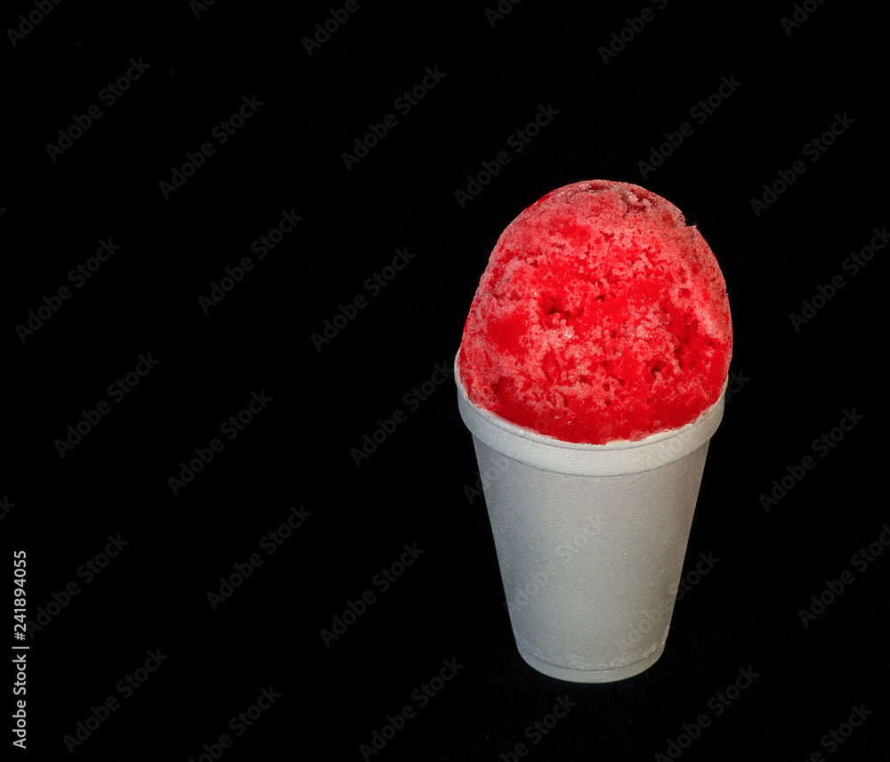 Red Snow Cone