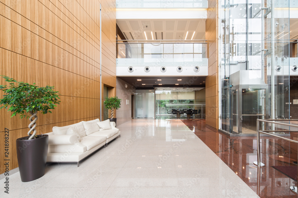 modern office lobby hall interior Stock Photo | Adobe Stock