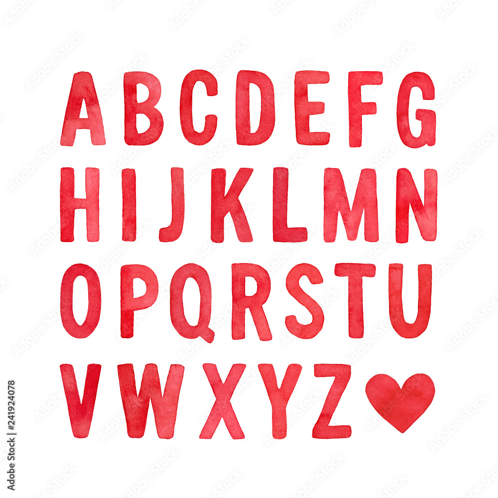 Capital Letters Clipart