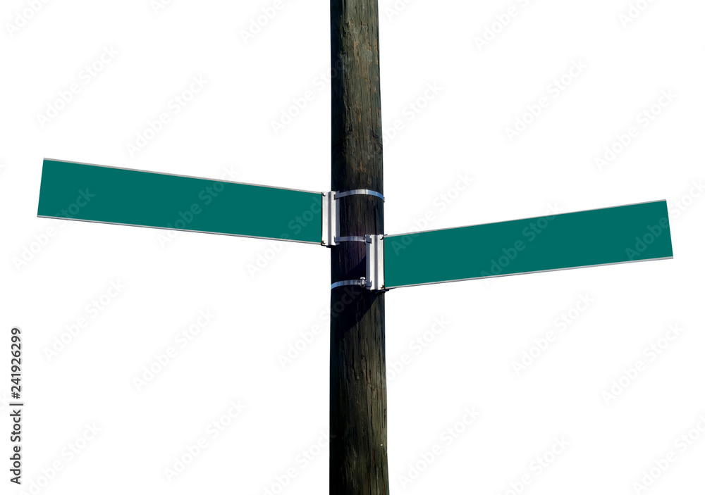 Street Sign Pole