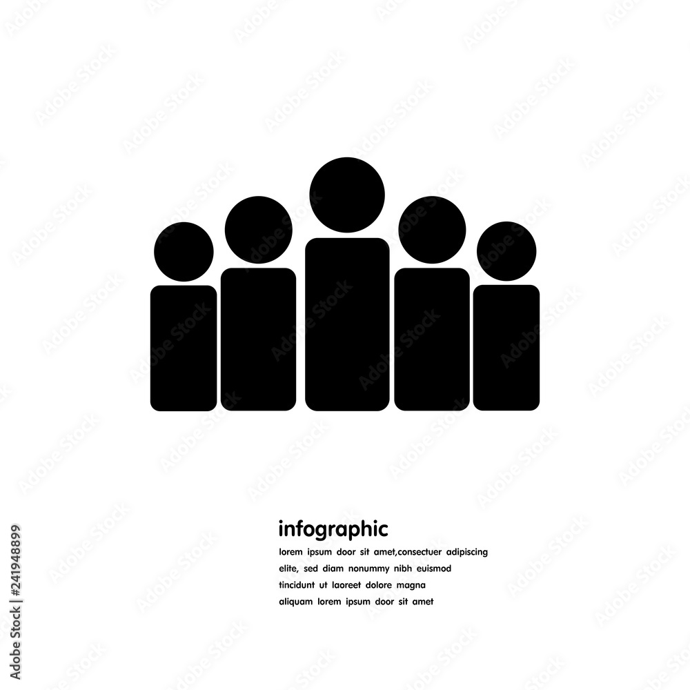 Infographics People Vector