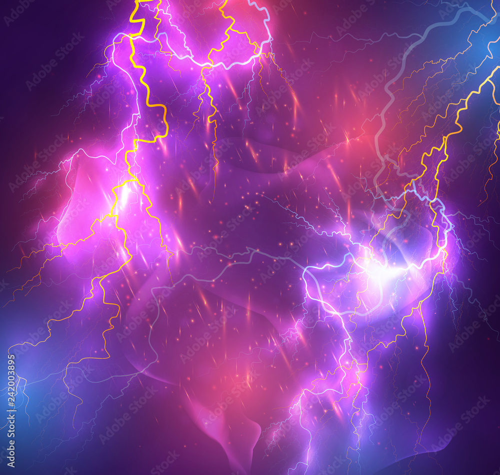 Colorful Lightning Wallpapers