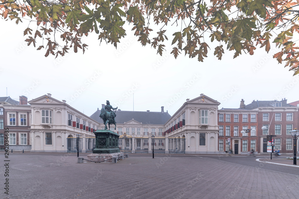 One of the official working place for the Dutch King, Willem-Alexander ...