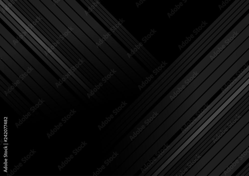 Vector black background Template, vector illustration. Stock Vector ...