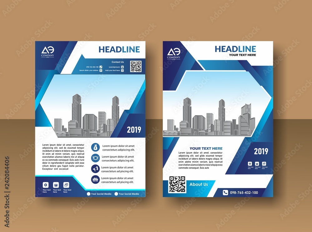 Business Brochure Background Design Template, Flyer Layout, Poster ...