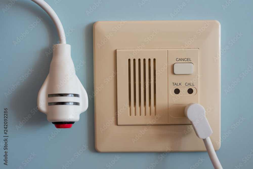 Red Call Button Hospital