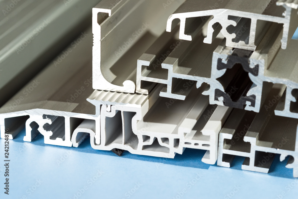 Aluminium anodized profile cross section pvc aluminium composite ...
