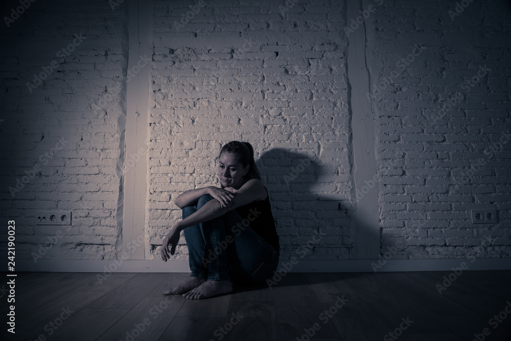 Woman Sad And Alone