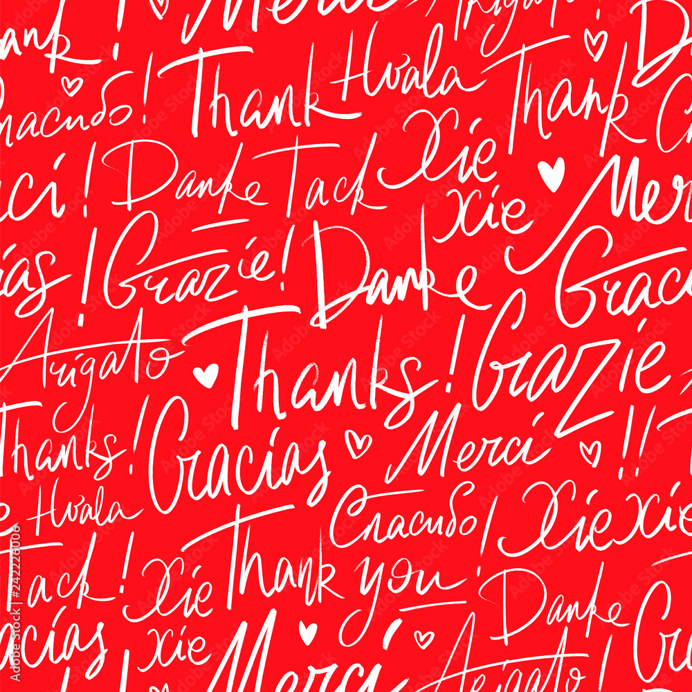 Thank You In Different Languages Of The World Seamless Vector thank-you-in-different-languages-of-the-world-seamless-vector