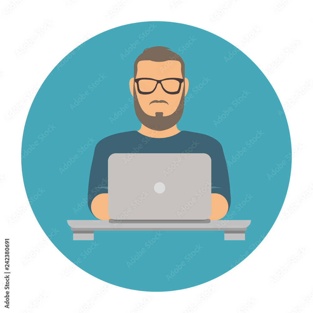 Male Computer Avatar