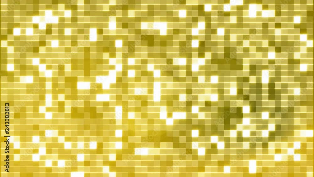 Set of 5 different color squares glitter texture. 4K seamless loop ...