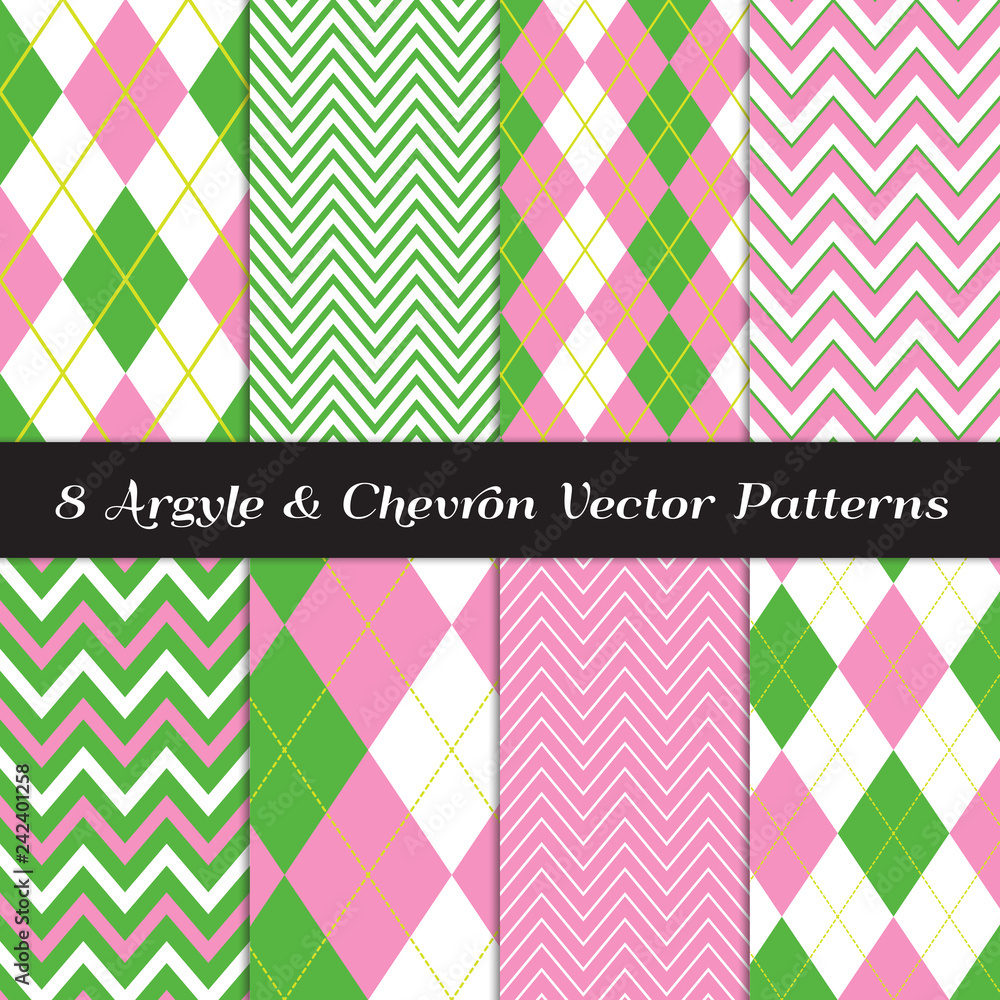 Preppy Chevron Backgrounds