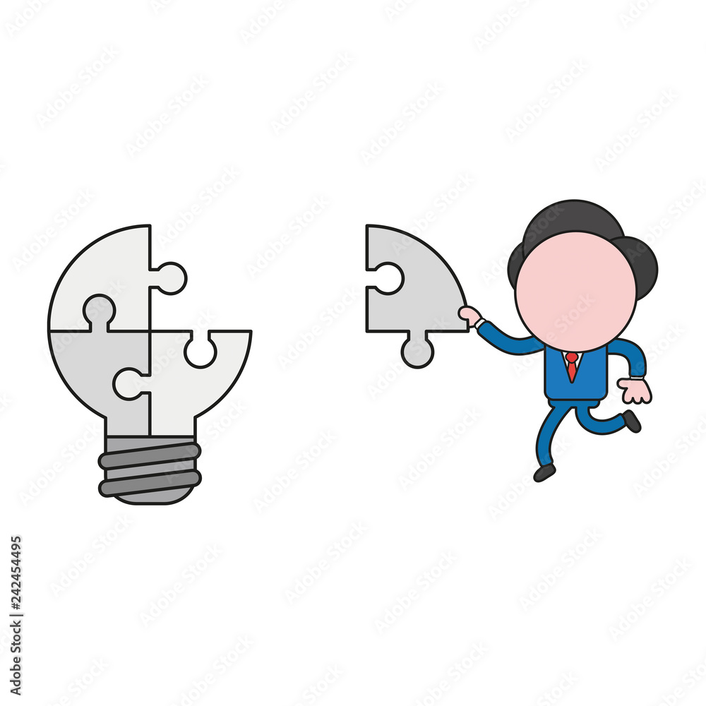 Missing Puzzle Vector