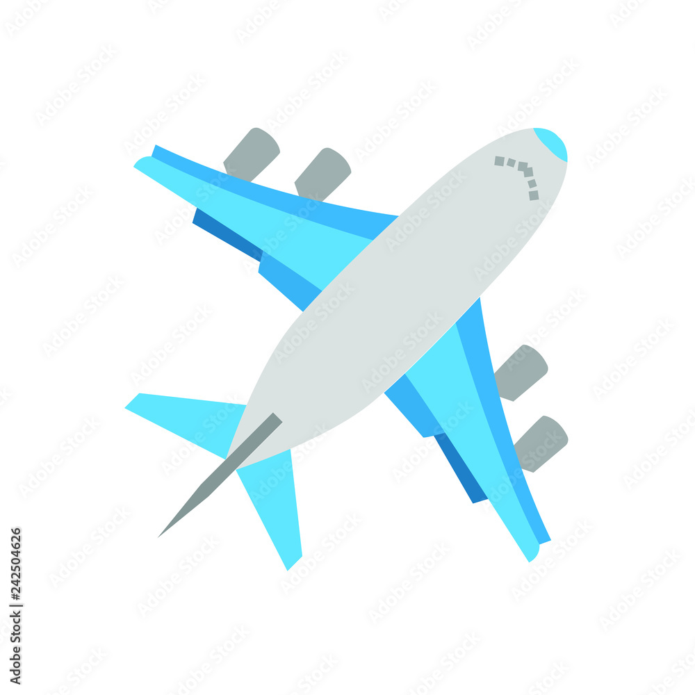 airplane emoji vector Stock Vector | Adobe Stock