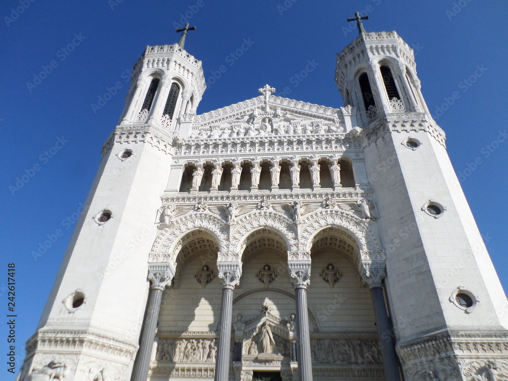 Basilica de Lyon, Francia Stock Photo | Adobe Stock