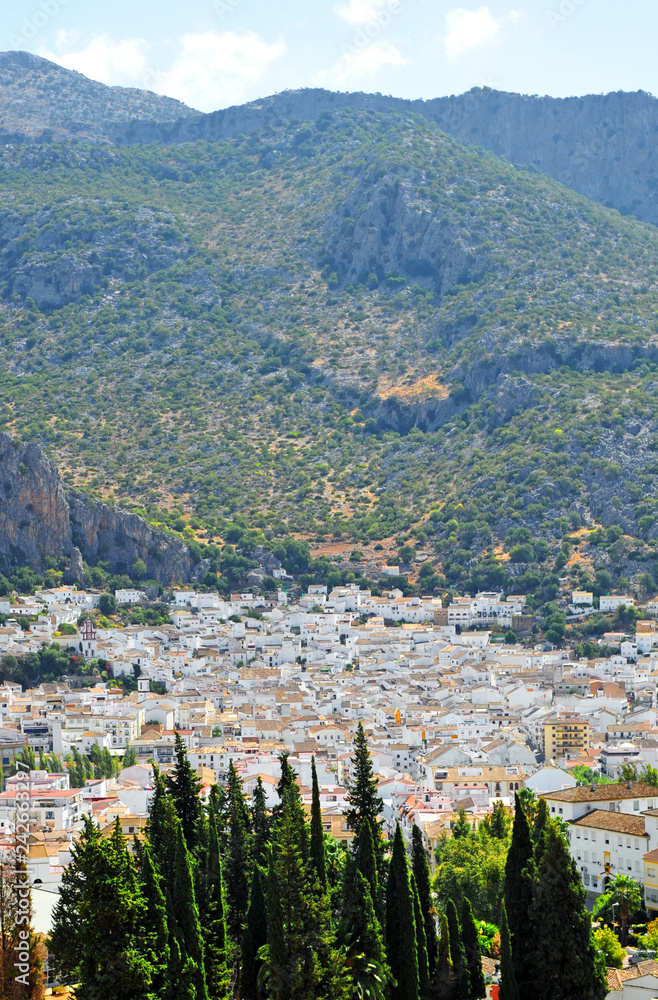 Ubrique, a town famous for the quality of its leather crafts, one of ...