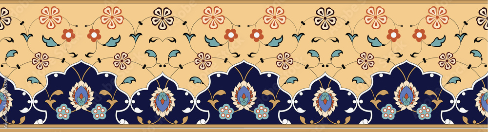 Vector border in East style. Suitable for decoration of various frames ...