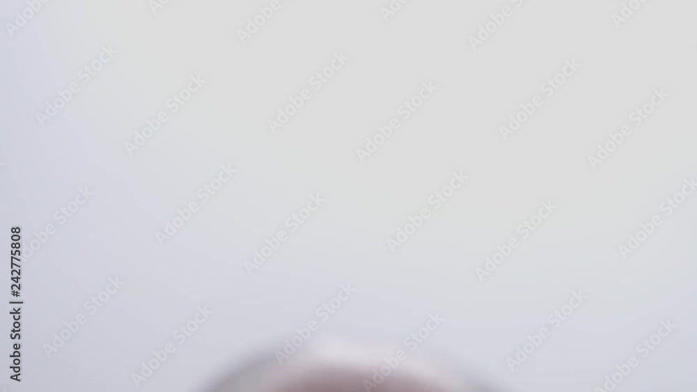 Human fetus embryo dynamically lit on white background Stock Video ...