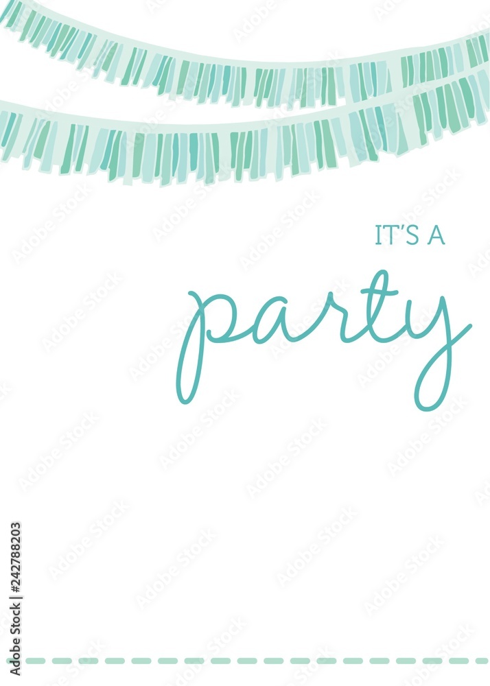 Cute Party Invitation Template. You're Invited Party Invitation ...