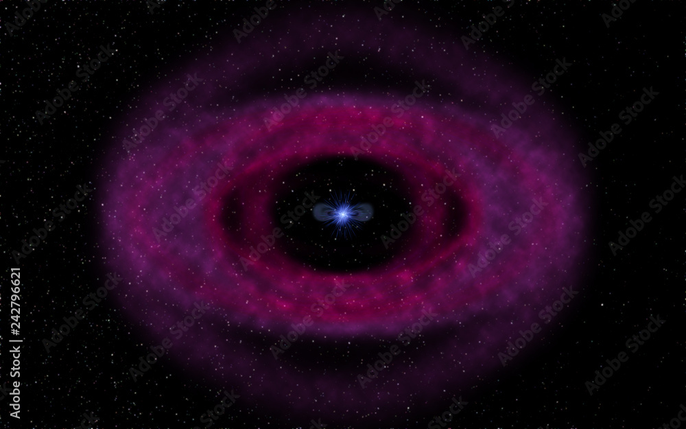 Black Dwarf Planetary Nebula