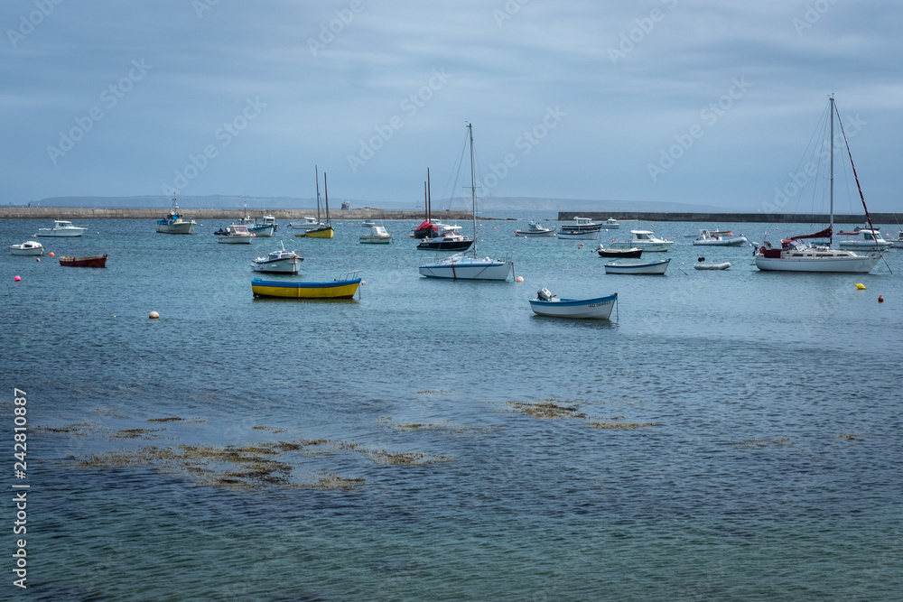 Port de l'île de Sein en Bretagne Stock Photo | Adobe Stock
