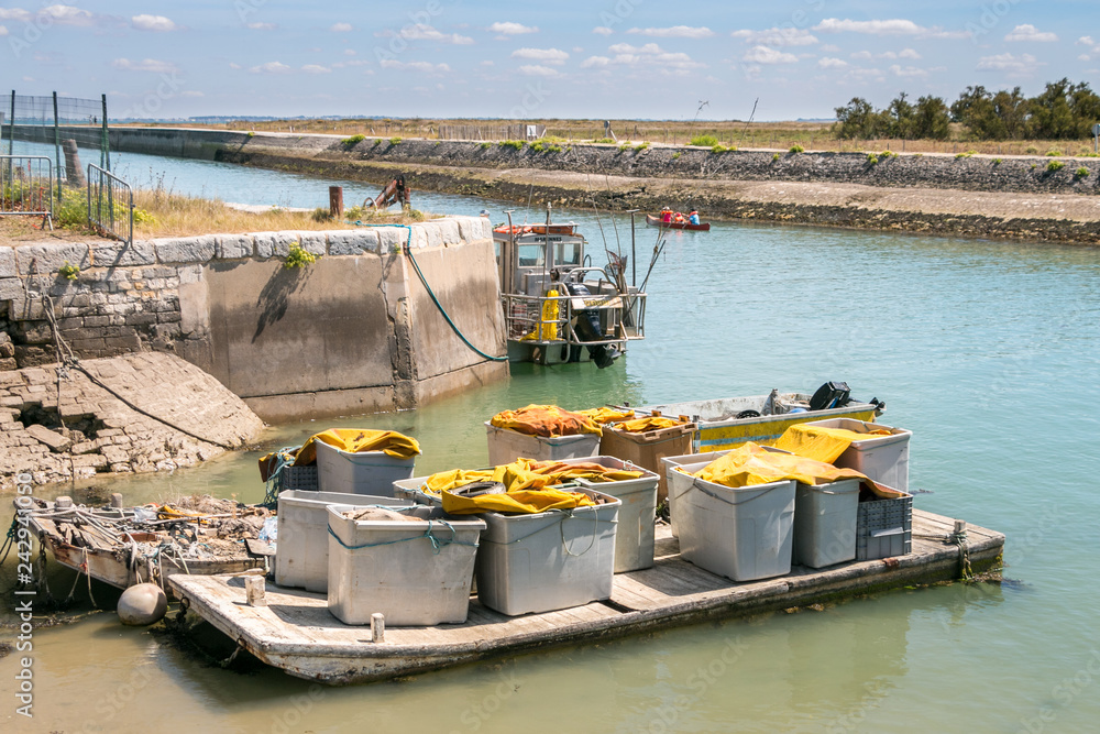 Les barges Stock Photo | Adobe Stock