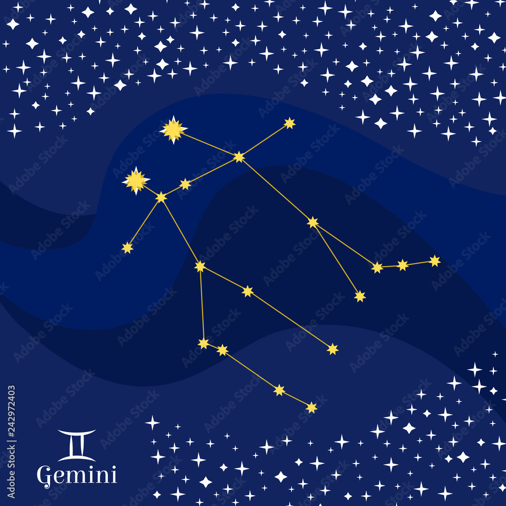 Gemini Zodiac Constellation