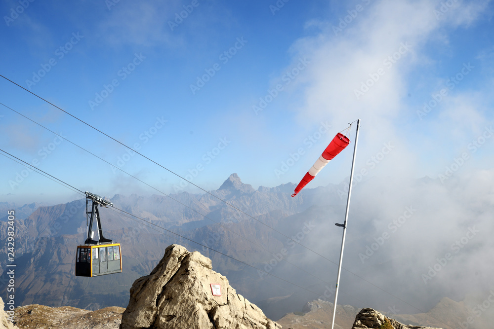 Bergbahn am Nebelhorn - Allgäuer Alpen Stock Photo | Adobe Stock