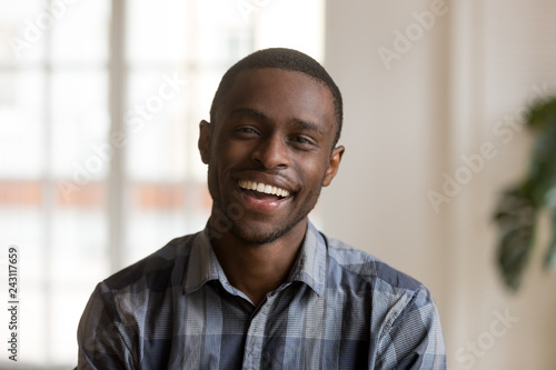 African American Man Smiling