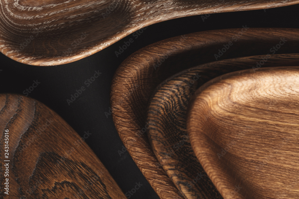 Wood texture, close up. Showing growth rings. Design boards made of ...