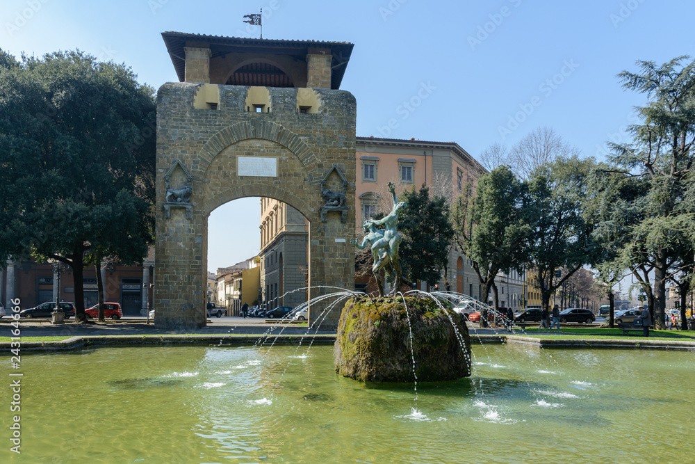 The gates of St. Gall in Florence are a monument of architecture and ...