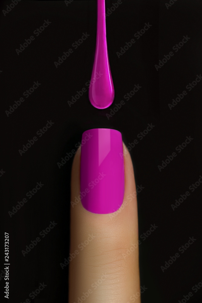 Nail Polish Dripping