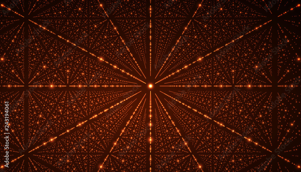 Vector interstellar space background.Cosmic galaxy illustration ...