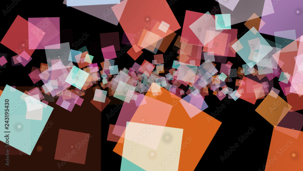 Background of squares. Different shades. With color and light ...