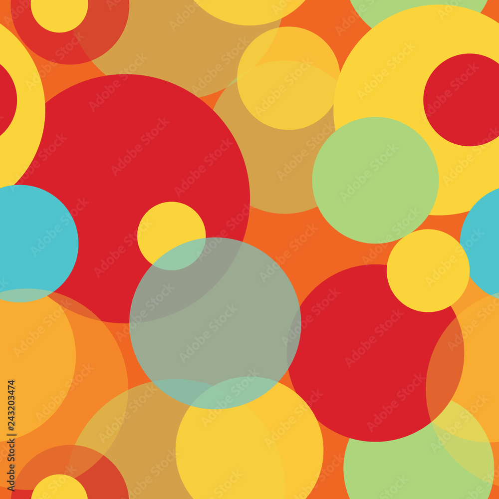 Graphic Design Pattern Circles