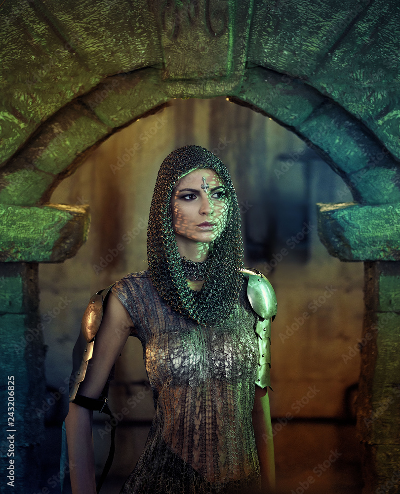 Beautiful Warrior Woman