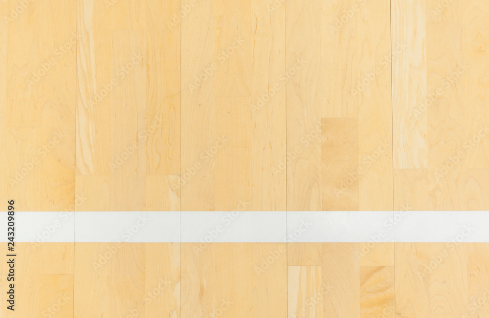 wooden floor badminton, futsal, handball, volleyball, football, soccer ...