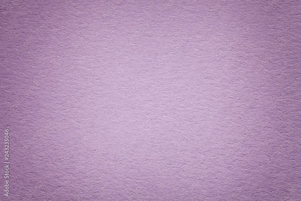 Texture of old purple paper background, closeup. Structure of dense ...
