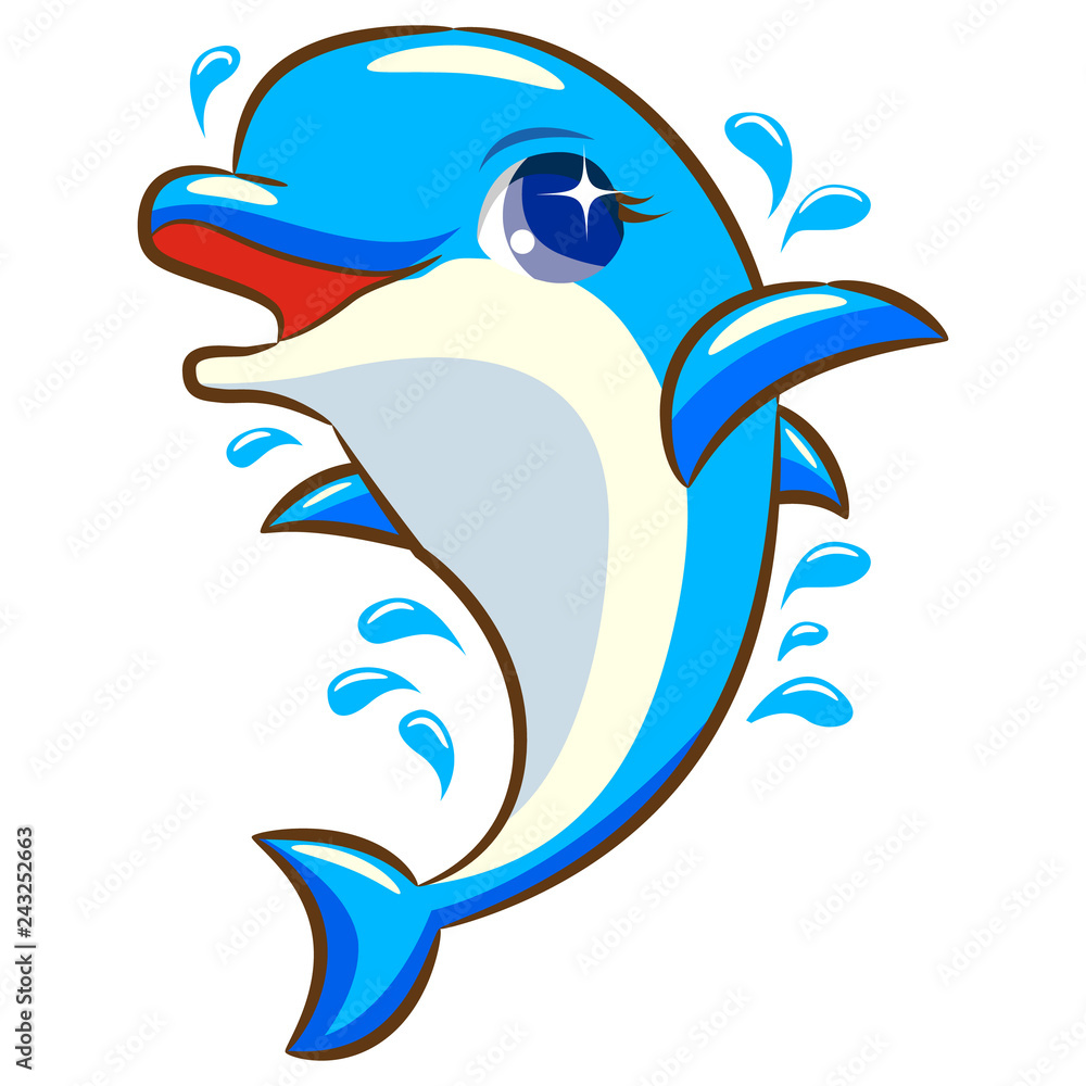Dolphins Jumping Clip Art