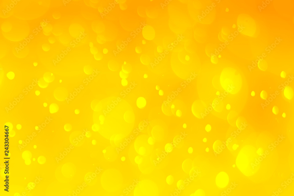 Abstract yellow gradient with bokeh light effect background Stock Photo ...