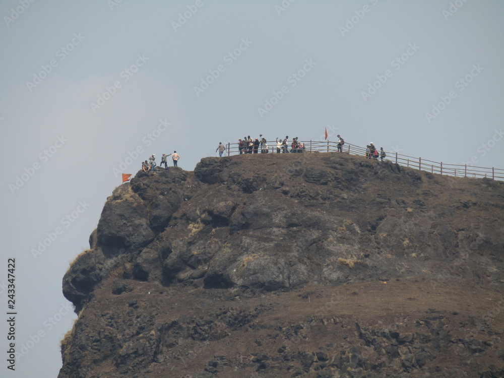 Raigad fort near Panvel is very tall and attractive, where Shivaji ...