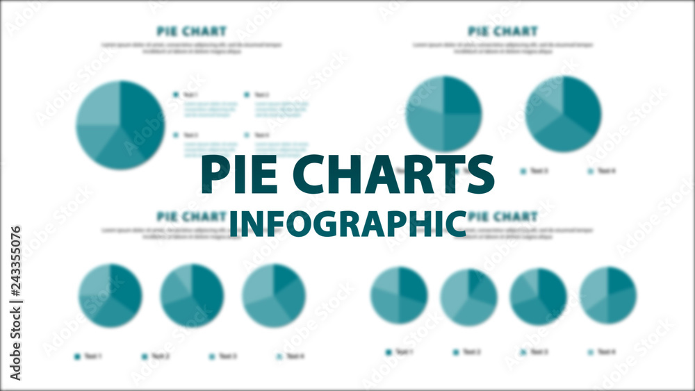 Modern Pie Chart Infographics Stock Template | Adobe Stock