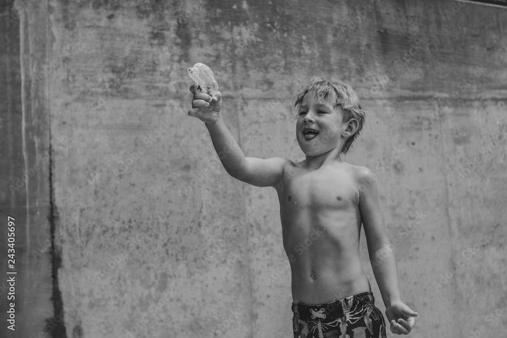 Squirt Gun Target Practice Stock Photo | Adobe Stock